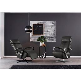 Relaxsessel W.Schillig "rumbaa", grau (anthrazit z69), B:68cm H:113cm T:83cm, Longlife Xtra-Leder Z69: Das feinnarbige, gedeckte Softleder Z69 besticht durch seine au&szlig;ergew&ouml;hnliche Weichheit im trendigen &raquo;Vintage-Look&laquo;, Hautst&auml;rke 0, 9 - 1, 1 mm, Sessel, Relaxsessel, wahlweise mit Doppelmotor, in Gr&ouml;&szlig;en S, M & L, mit 5-Sternfu&szlig;