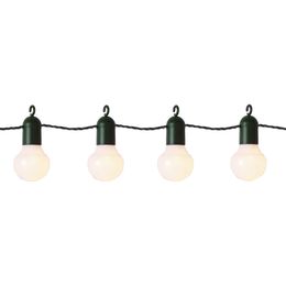 LED-Lichterkette "Hooky", opal, Dioden 20 Stk. Flammen 20 Stk., Kabell&auml;nge 5m x Gesamtl&auml;nge 5,7m, Parforce Traditional Hunting, Lichterketten, L&auml;nge ca. 5,7 m, outdoor, Vierfarb-Karton