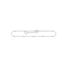 Fu&szlig;kette Thomas Sabo "Klassisch" Gr. 27, silber (silberfarben), Fu&szlig;ketten, Damen, 27, Silber 925 (recycelt)