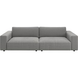 Big-Sofa Musterring "MR Lucia, puristischer Luxus von Musterring", grau, B:292cm H:81cm T:124cm, 95% Polyester, 5% Nylon, Sofas, Big-Sofa, Erstklassige Kammerkissen, weiche Polsterung & zeitloser Look