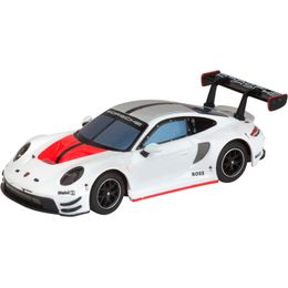 Rennbahn-Auto Carrera "Carrera Hybrid, Porsche 911 GT3 R, White Lightning", wei&szlig;, Autorennbahn-Fahrzeuge, KinderB:4cm H:2,5cm T:9,5cm, B:4cm H:2,5cm T:9,5cm