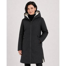 LPO Damen Winterjacke "NAKITA Femme Winter"anthrazit, Gr. 46, Web, 100% Polyester, Jacken, wattiert, winddicht und w&auml;rmend