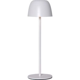 LED Tischleuchte "Tischlampe Ronda", wei&szlig;, B:11cm H:34,5cm L:11cm T:11cm &Oslash;:11cm, Parforce Traditional Hunting, Leuchten, LED Tischleuchte, Akku-Tischleuchte, Touch-Dimmer, USB-C-Ladekabel, f&uuml;r innen und au&szlig;en