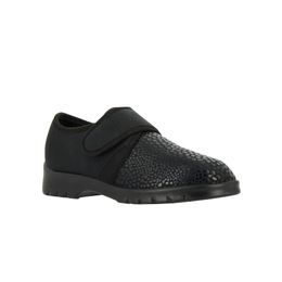 Klettschuh VAROMED, Damen, Gr. 36, schwarz, Textil, Schuhe Klettschuh