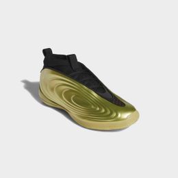 Basketballschuh adidas Performance "HARDEN VOLUME 10", Herren, Gr. 44, gold metallic, core schwarz, solar turbo, Synthetik, Schuhe