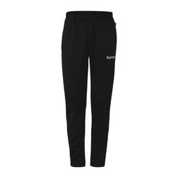 Sporthose Kempa "Trainingshose Motion Kids", M&auml;dchen, Gr. 116, N-Gr, schwarz, Obermaterial: 60% Polyester Pol. recyc.. 40% Polyester PES., Hosen Sporthose