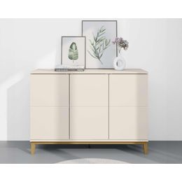 Sideboard OTTO HOME "Maryd", kaschmir, wot, B:120cm H:88cm T:41cm, Holzwerkstoff, MDF, Sideboards, Sideboard, Kommode, Untergestell in Holzoptik, Breite 120 cm