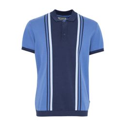 Poloshirt Blend "Poloshirt BHPolo", Herren, Gr. S, blau (marineblaus), Obermaterial: 100% Baumwolle CO., Shirts