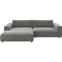 Ecksofa Musterring "MR LUCIA, Charakterstarker Lounge-Komfort von Musterring", anthrazit, B:296cm H:81cm T:190cm, 100% Polyester, Sofas, Ecksofa, XXL-Longchair, erstklassige Kammerkissen & zeitloser Look