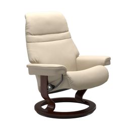 Relaxsessel stressless "Sunrise", beige (cream batick), B:75cm H:100cm T:73cm, Leder BATICK: BATICK ist ein leicht korrigiertes, durchgef&auml;rbtes und genarbtes M&ouml;belleder, bei dem die meisten Unebenheiten und Spuren in der Regel entfernt wurden.;Leder PALOMA: PALOMA ist ein durchgef&auml;rbtes Semianilin-M&ouml;belleder mit nat&uuml;rlicher Narbung.;ROHLEDER Stoff Q2 FARON: Ein fester zuverl&auml;ssiger Boucl&eacute; mit eine