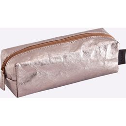 Aufbewahrungsbox HEINE HOME, silber (ros&eacute;goldfarben), B:20cm H:6,5cm T:6,5cm, Papier, Aufbewahrungsboxen, Aufbewahrungsbox