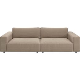 Big-Sofa Musterring "MR Lucia, puristischer Luxus von Musterring", sand, B:292cm H:81cm T:124cm, 95% Polyester, 5% Nylon, Sofas, Big-Sofa, Erstklassige Kammerkissen, weiche Polsterung & zeitloser Look