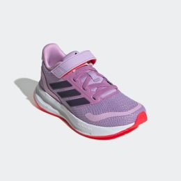 Kinder Laufschuh "RUNFALCON 5 KIDS", adidas Sportswear, Gr. 29powder plum, aurora plum, lucid rot, Synthetik, Textil, Schuhe, mit Klettverschluss,