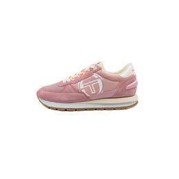 Sneaker Sergio Tacchini "VENEZIA Damen", Herren, Gr. 38, Normalschaft, rosa (wild rose, ecru), Leder, Polyurethan, Textil, Schuhe Sneaker, Sneaker Damen, Sneakers, Sportschuhe, Laufschuhe, Retro, Outdoor, Sale