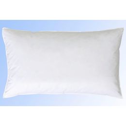 Centa Star Federkissen CENTA-STAR "Kopfkissen Classic / Kopfkissen Soft", wei&szlig;, B:40cm L:80cm, Bezug: 100% Baumwolle. F&uuml;llung: 50% Daunen, 50% Federn, Kopfkissen
