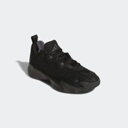 Basketballschuh adidas Performance "ADIDAS INITIATION", Damen, Gr. 43, schwarz (core schwarz, iron metallic, grau five), Schuhe