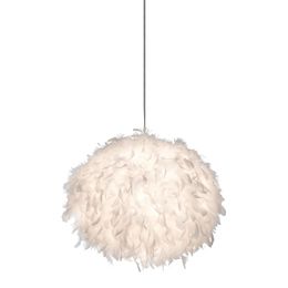 NOWA H&auml;ngeleuchte "DUCKY", wei&szlig;, &Oslash; 40cm H: 150cm, 1 Stk., Leuchten, H&auml;ngelampe Esszimmer-Leuchte Esstischleuchte Wohnzimmer, H&auml;ngeleuchte