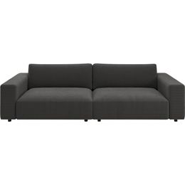 Big-Sofa Musterring "MR Lucia, puristischer Luxus von Musterring", anthrazit, B:292cm H:81cm T:124cm, 95% Polyester, 5% Nylon, Sofas, Big-Sofa, Erstklassige Kammerkissen, weiche Polsterung & zeitloser Look