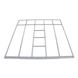 Gartenhaus Vcm "Bodenrahmen f&uuml;r Duramax 294 x 312", silber, Gartenh&auml;user, Gartenhaus