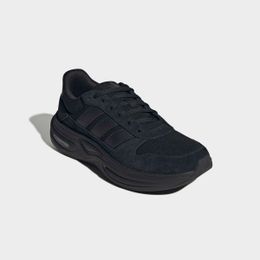 Walkingschuh adidas Sportswear "CLOUDFOAM CUXXION", Herren, Gr. 41, core schwarz, core schwarz, carbon, Leder, Synthetik, Textil, Schuhe Walkingschuh