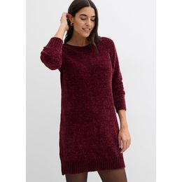 bonprix Oversize-Kleid in Strick, rot, Gr.36/38 (S), Kurzes, weiches Kleid aus Strick
