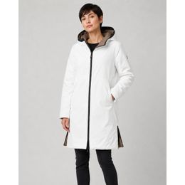 Winterjacke LPO "NAKITA Femme Winter", Damen, Gr. 40 (M), whisper wei&szlig;, Web, 100% Polyester, tailliert h&uuml;ftbedeckend, Jacken Winterjacke, wattiert, winddicht und w&auml;rmend