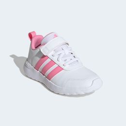 Sneaker adidas Sportswear "VL MOVE EL C", M&auml;dchen, Gr. 32, cloud wei&szlig;, bliss pink, ftwr wei&szlig;, Synthetik, Textil, Schuhe Sneaker, mit Klettverschluss, f&uuml;r Kinder