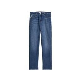 Marc O'Polo Gerade Jeans MARC O'POLO DENIM, Damen, Gr. 26, L&auml;nge 30, dunkelblau, Denim/Jeans, Obermaterial: 94% Baumwolle, 4% Elastomultiester, 2% Elasthan, straight fit lang, Jeans, Model Olina straight aus hochwertigem Baumwoll-Stretch