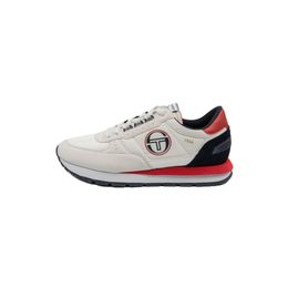 Sneaker Sergio Tacchini "VENEZIA Herren", Herren, Gr. 43, Normalschaft, bunt (wei&szlig;, navy, rot), Leder, Polyurethan, Textil, Schuhe Sneaker, Sneaker Herren, Sneakers, Sportschuhe, Laufschuhe Retro, Outdoor, Sale