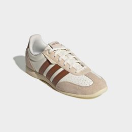 Sneaker adidas Sportswear "BARREDA LO", Damen, Gr. 39, sanftes wei&szlig;, dusky bronze, warm vanilla, Synthetik, Schuhe Sneaker