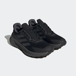 Trailrunningschuh adidas terrex "SOULSTRIDE FLOW", Herren, Gr. 41, core schwarz, grau six, impact orange, Synthetik, Textil, Schuhe