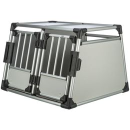 Trixie Doppel-Transportbox Aluminium M-L 93&times;64&times;88 cm