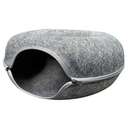 Aum&uuml;ller Donut Katzenh&ouml;hle dunkelgrau