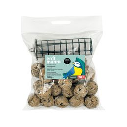 Erdtmann's 20 Meisenkn&ouml;del ohne Netz + 1 Kn&ouml;delboy Wildvogelfutter