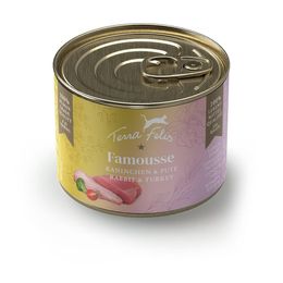 Terra Felis Kaninchen & Pute Katzen-Nassfutter getreidefrei 12x200g