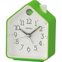 Quarzwecker Seiko, gr&uuml;n, Wecker, Wecker, Tischuhr, Schlafzimmer, Esszimmer, Wohnzimmer, Snooze
