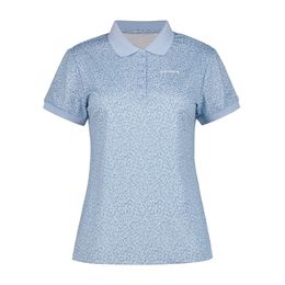 Poloshirt Icepeak "Icepeak Polo shirt Brooklet", Damen, Gr. M, lichtblau, Stoff, 100% Polyester, normal, Shirts