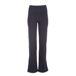 Jazzpants WINSHAPE "WH3", Damen, Gr. L, Normalgr&ouml;&szlig;en, blau (night blau), 90% Baumwolle, 10% Elasthan, Hosen