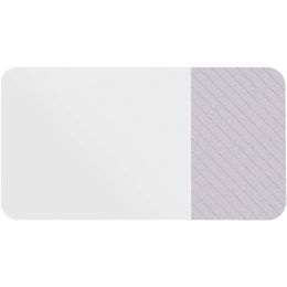Chameleon Whiteboard Curve Combi, HxT 1980 x 10 mm, rahmenlos, Breite 3920 mm, wei&szlig;