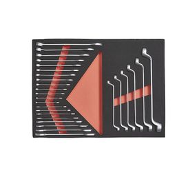 Werkzeug-Shadowboard, Ring- und Maulschl&uuml;ssel, f&uuml;r BxT 490 x 340mm kaiserkraft