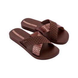 Ipanema Damen Sandale "Ipanema SENSE SLIDE FEM", Gr. 39braun, braun, Synthetik, Schuhe, f&uuml;r Alltag, ohne Verschluss, sportlicher Stil, mit