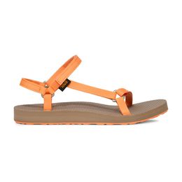 Sandale Teva "W ORIGINAL UNIVERSAL SLIM", Damen, Gr. 40, papaya, Textil, Schuhe Sandale