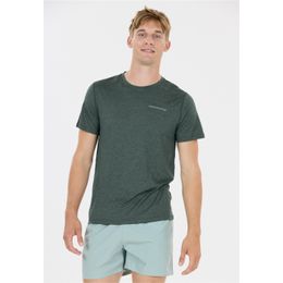Funktionsshirt Endurance "Abdon", Herren, Gr. S, olivgr&uuml;n, 95% Polyester, 5% Elasthan, unifarben, normal, Rundhals, Shirts Funktionsshirt, mit smartem 4-Wege-Stretch