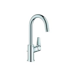 Grohe BauEdge Waschtischarmatur 23760001 1/2", L-Size, mit Ablaufgarnitur, Temperaturbegrenzer, chrom