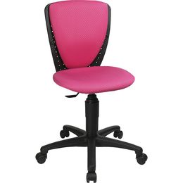 Topstar B&uuml;rostuhl HIGH S'COOL, ohne Armlehnen, rosa
