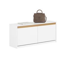 sobuy SCHUHBANK Wei&szlig;