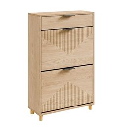 sobuy SCHUHSCHRANK mit einer Schublade 60x24x95cm Modern