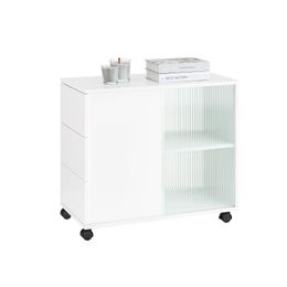 sobuy AKTENSCHRANK Wei&szlig;
