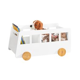 sobuy KINDERREGAL Wei&szlig;