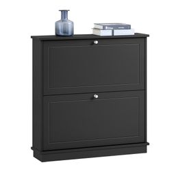 sobuy SCHUHSCHRANK Schwarz